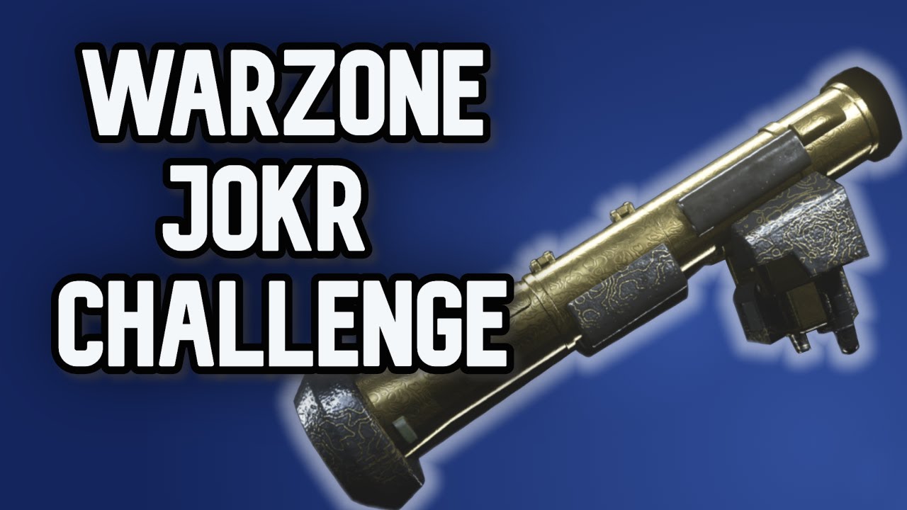 Warzone Win Using The JOKR? | Call of Duty Stream Highlights - YouTube