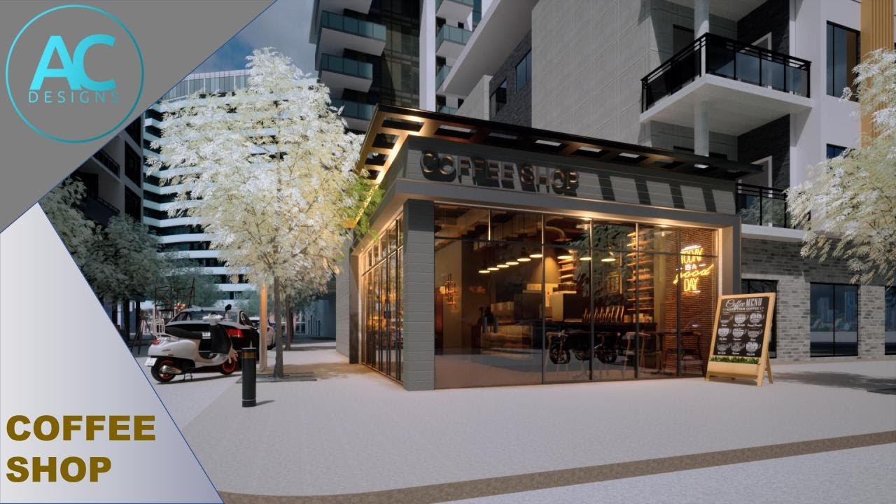 Coffee Shop | Revit Architecture | Twinmotion Tutorial - YouTube