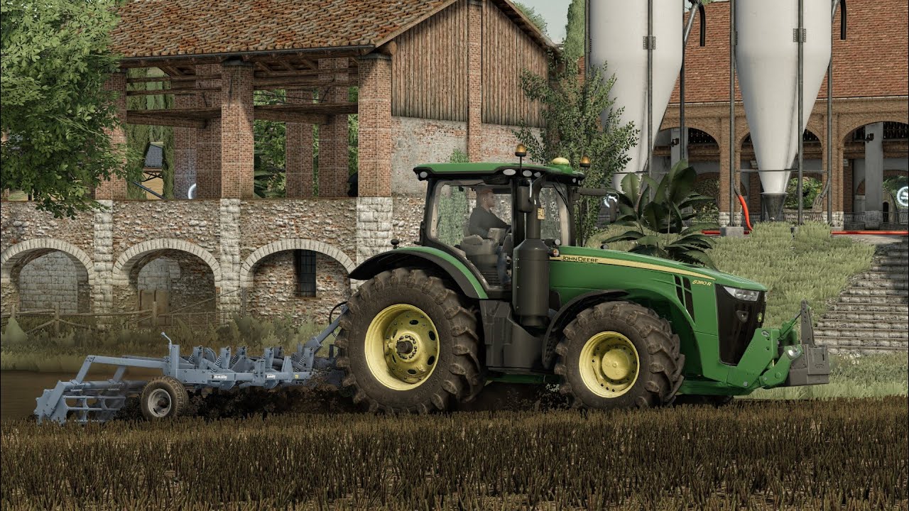 FS22|CAB VIEW|John Deere8260r and blue bird 6 - YouTube