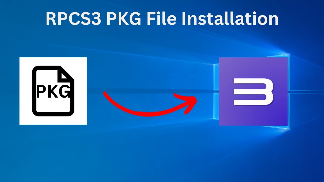 How to Install PS3 PKGs On RPCS3 - YouTube