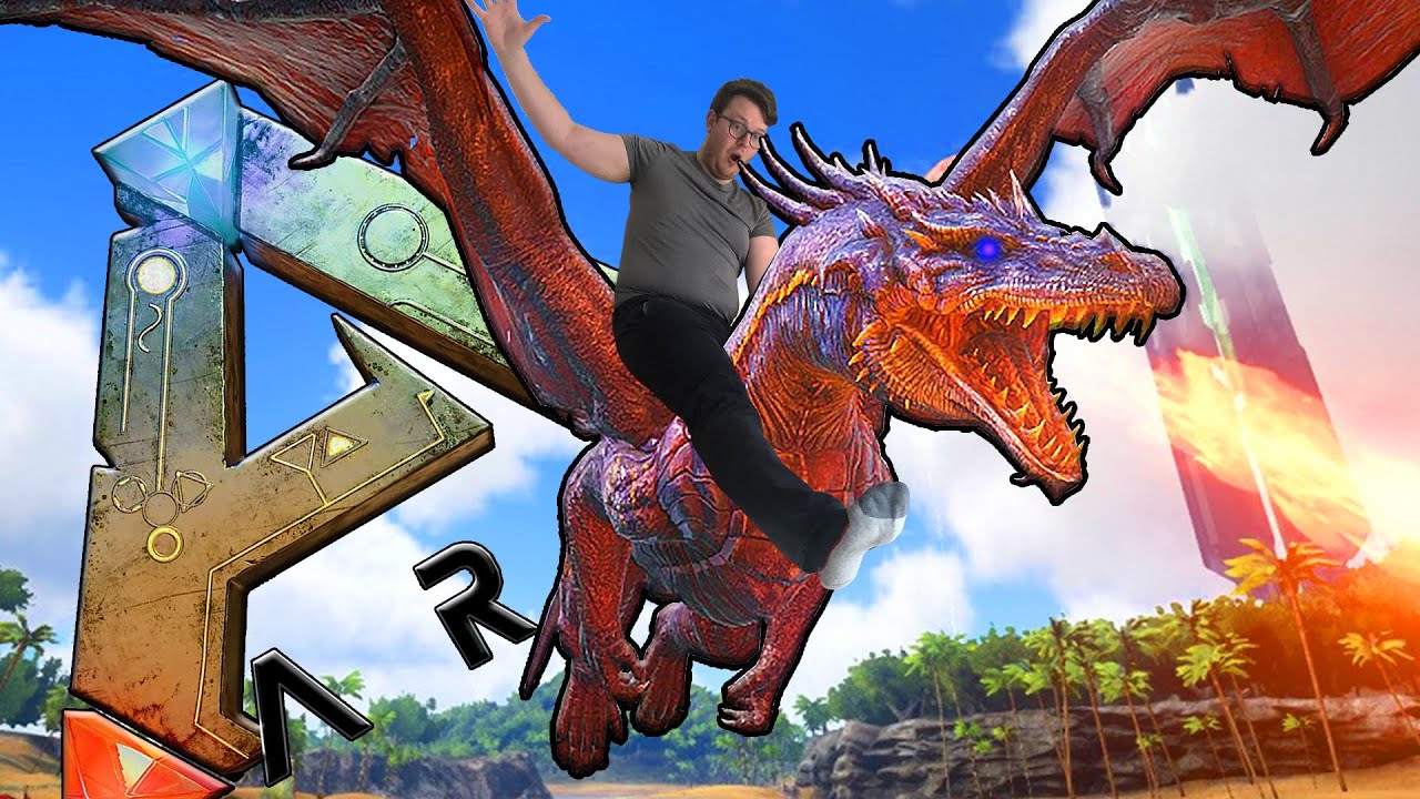 The Dragon - Boss Fight - With Daz Games & BitMoreDave ARK: Survival ...