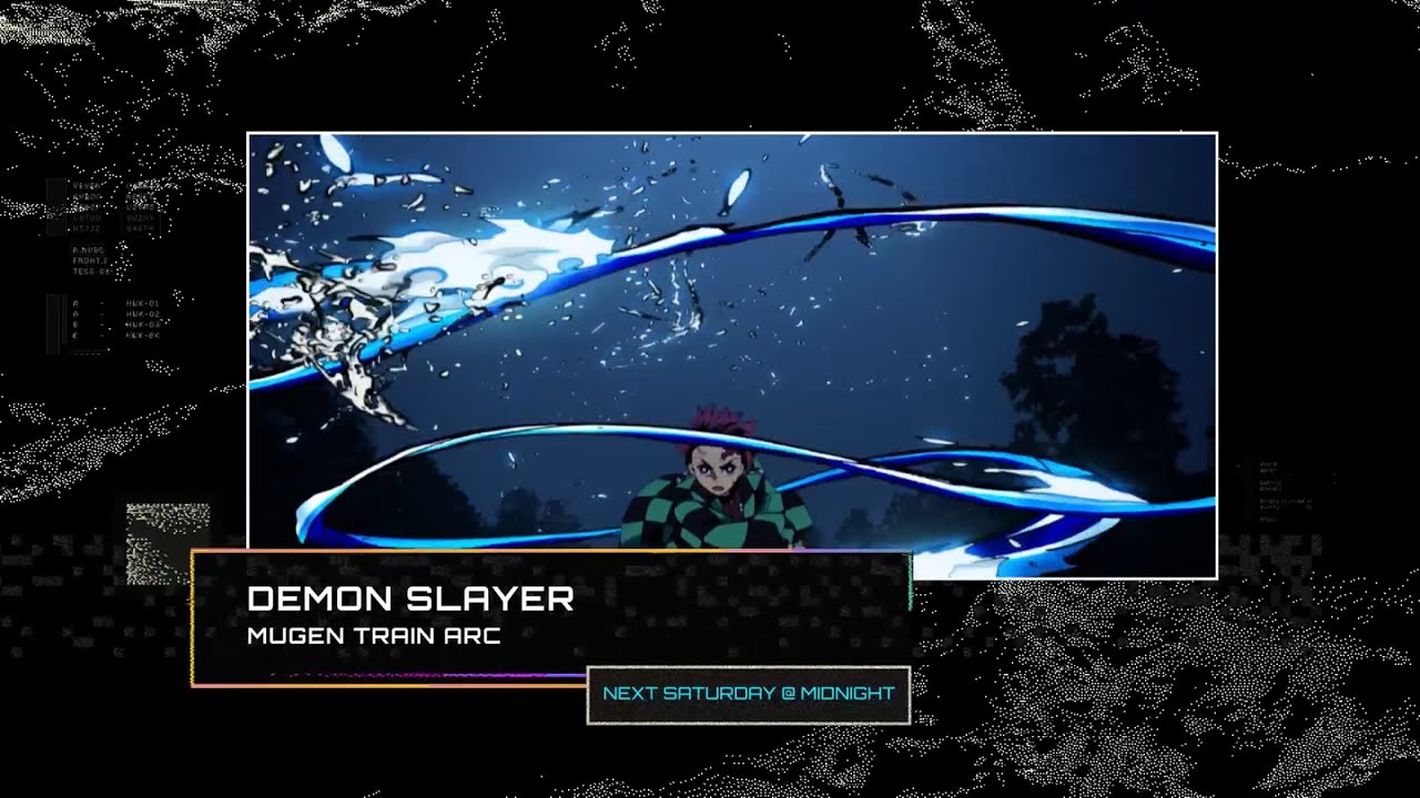 Toonami Demon Slayer: Kimetsu No Yaiba Mugen Train Arc Promo November 5 ...