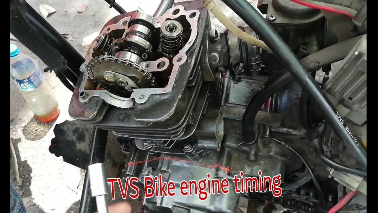 TVS bike Engine piston and piston ring replacement with explanation ...