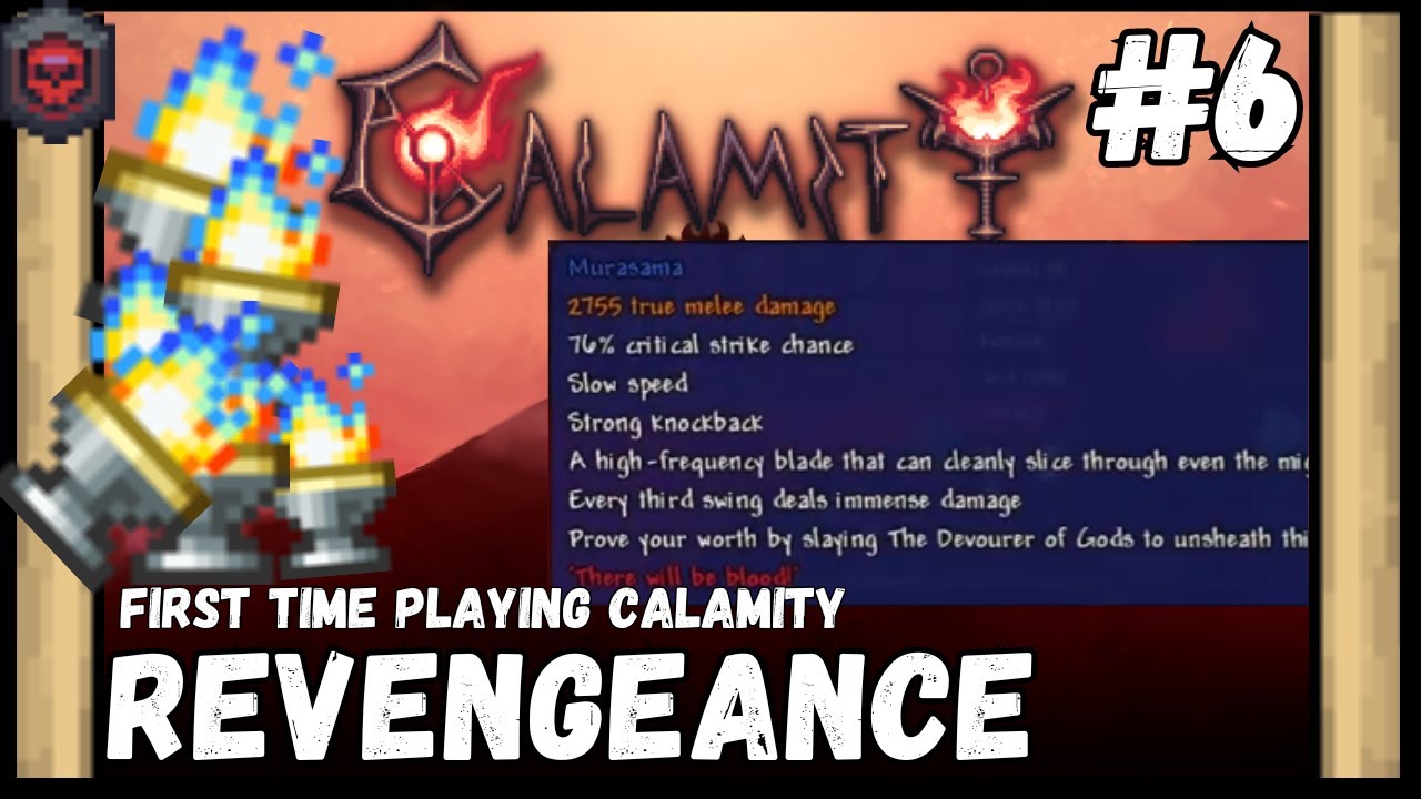 Blind Terraria Calamity Playthrough - Episode 6 - The Light That Shot ...