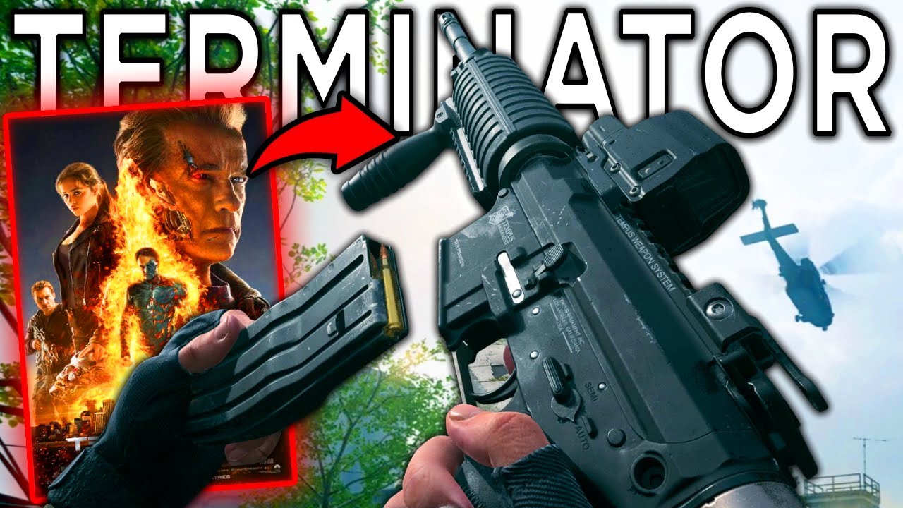 Terminator M4A1 & Shotgun Loadout from Terminator Genisys in Modern ...