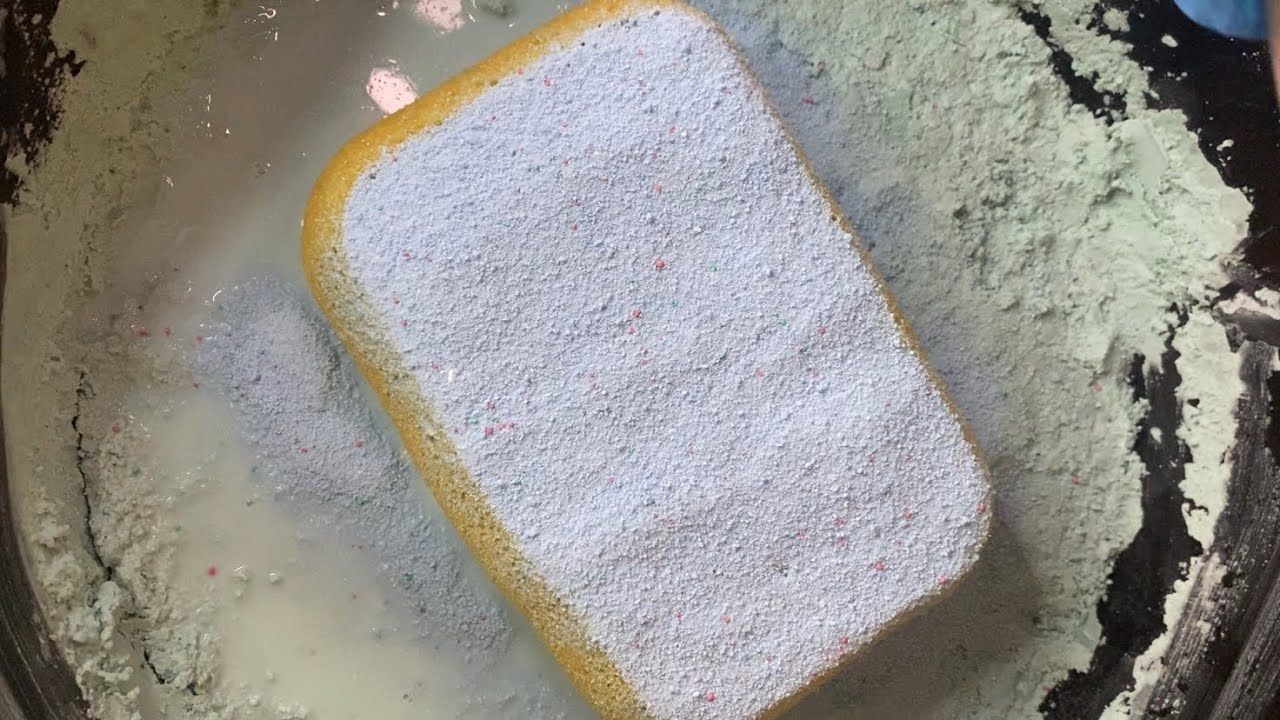 Refreshing Paste With Pine Mix & Ariel Laundry Powder🧽 - YouTube