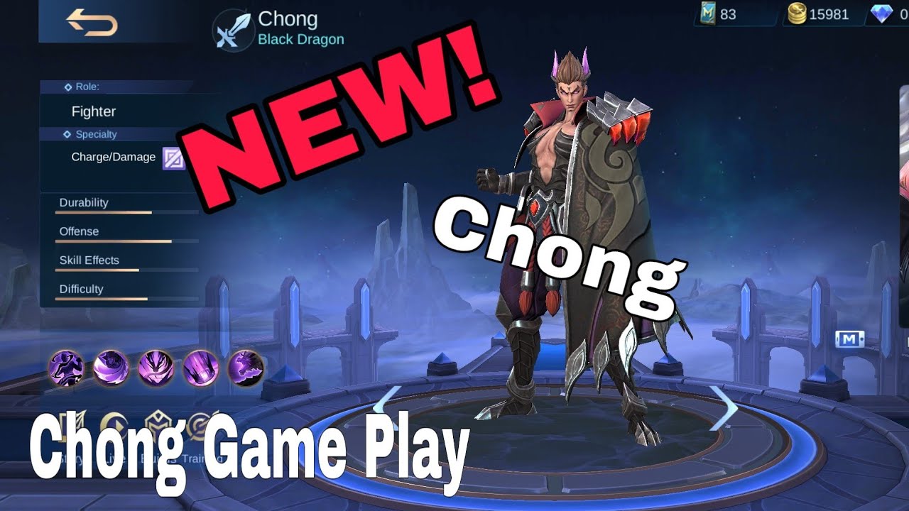 Chong Game play| NEW OP FIGHTER?! - YouTube