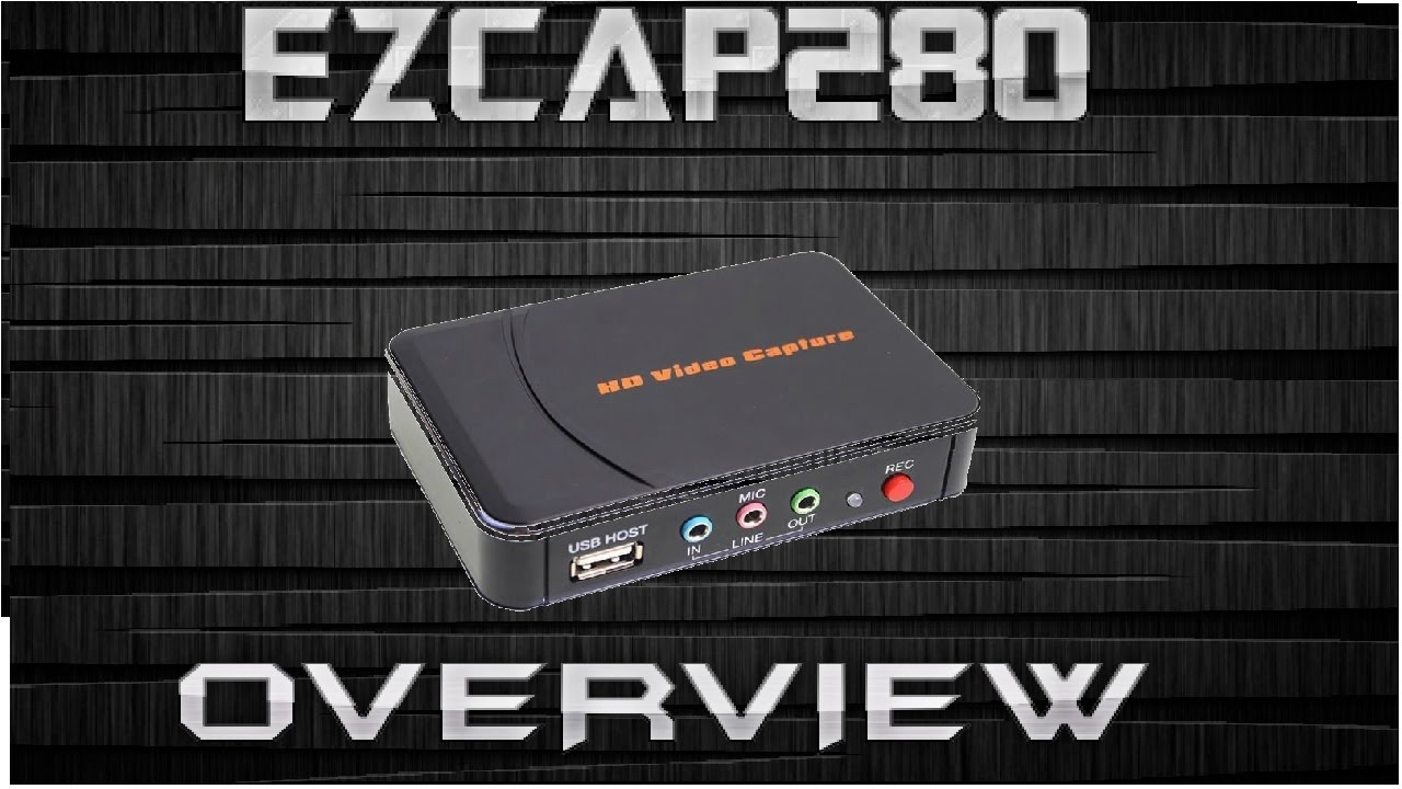 EZCAP 280 HD Capture Card Unboxing! - YouTube