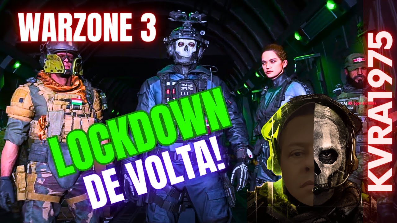 WARZONE 3 - QUERIDA LOCKDOWN DE VOLTA! - YouTube