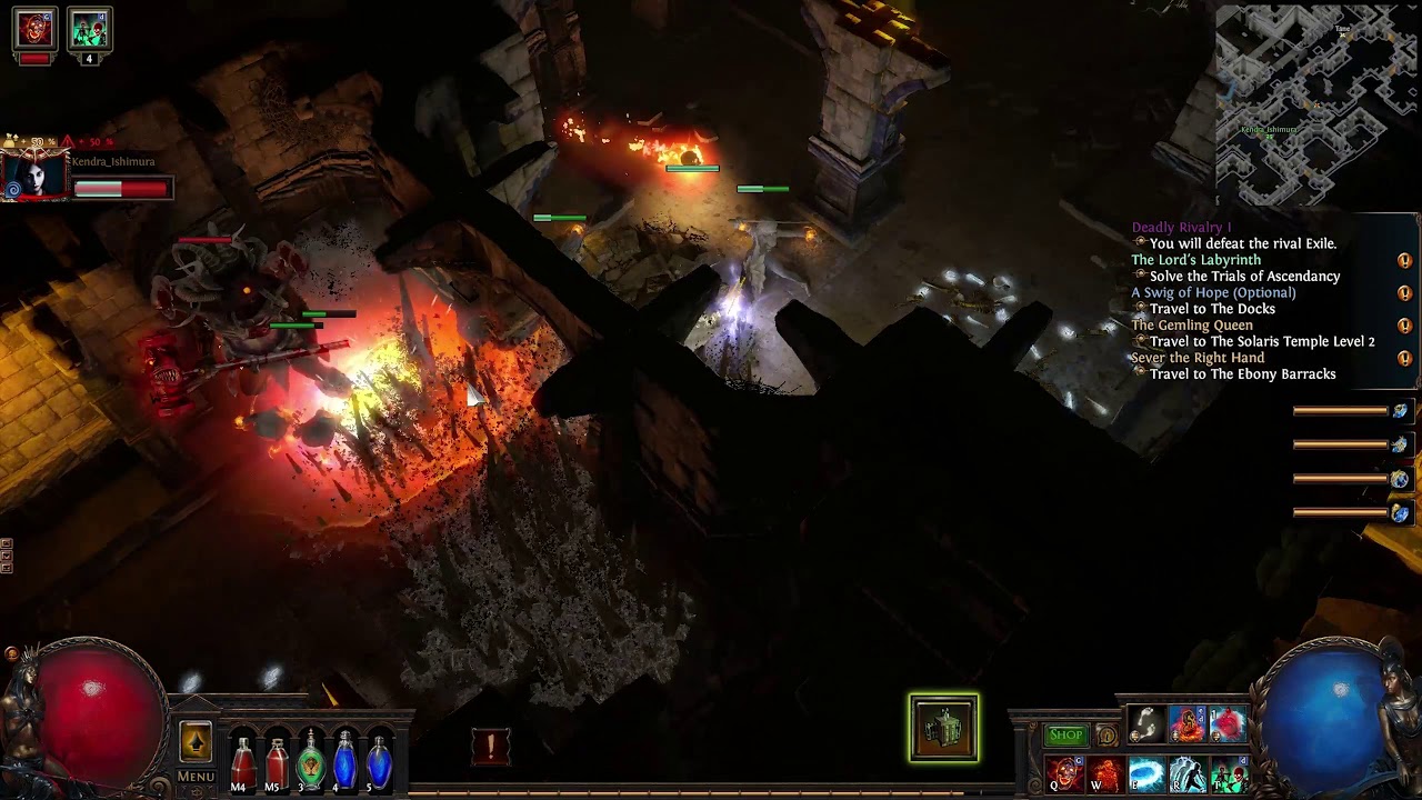 The size of this Exile, what a unit - Path of Exile - YouTube
