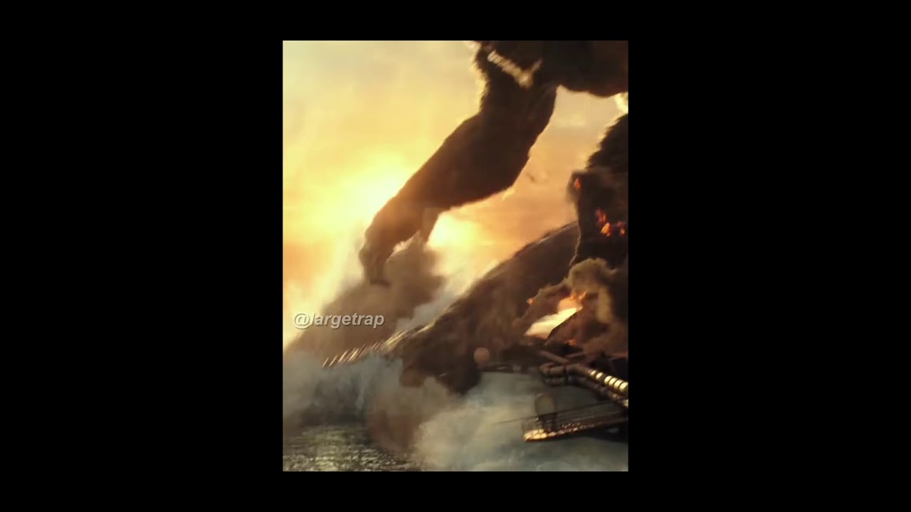 Godzilla vs Kong Monkey Flip meme - YouTube