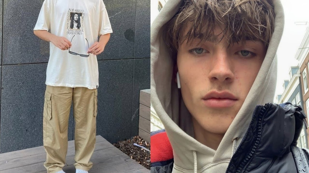 IDEAS de Outfit OVERSIZE Y STREET para HOMBRES - YouTube