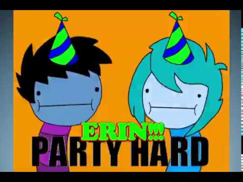 Happy Birthday Erin - Erin's Birthday Song - Erin's Birthday Party