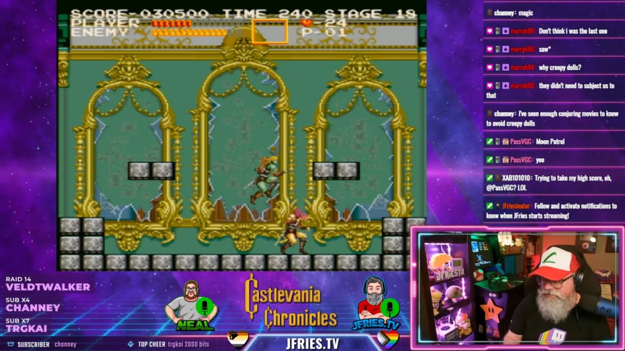 Highlight: Castlevania Chronicles - Sky Corridor Boss - Doppelganger ...