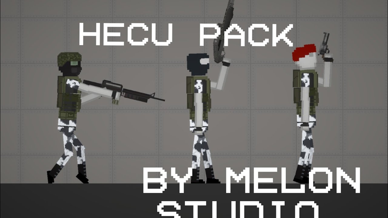 HECU pack by me [melon playground] - YouTube
