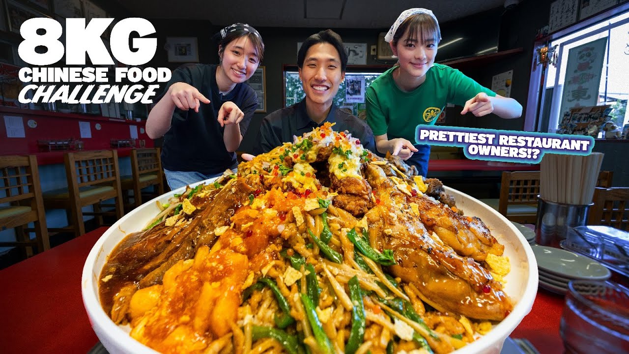 8KG Chinese Food Challenge with Tokyo's Prettiest Restaurant Owner ...