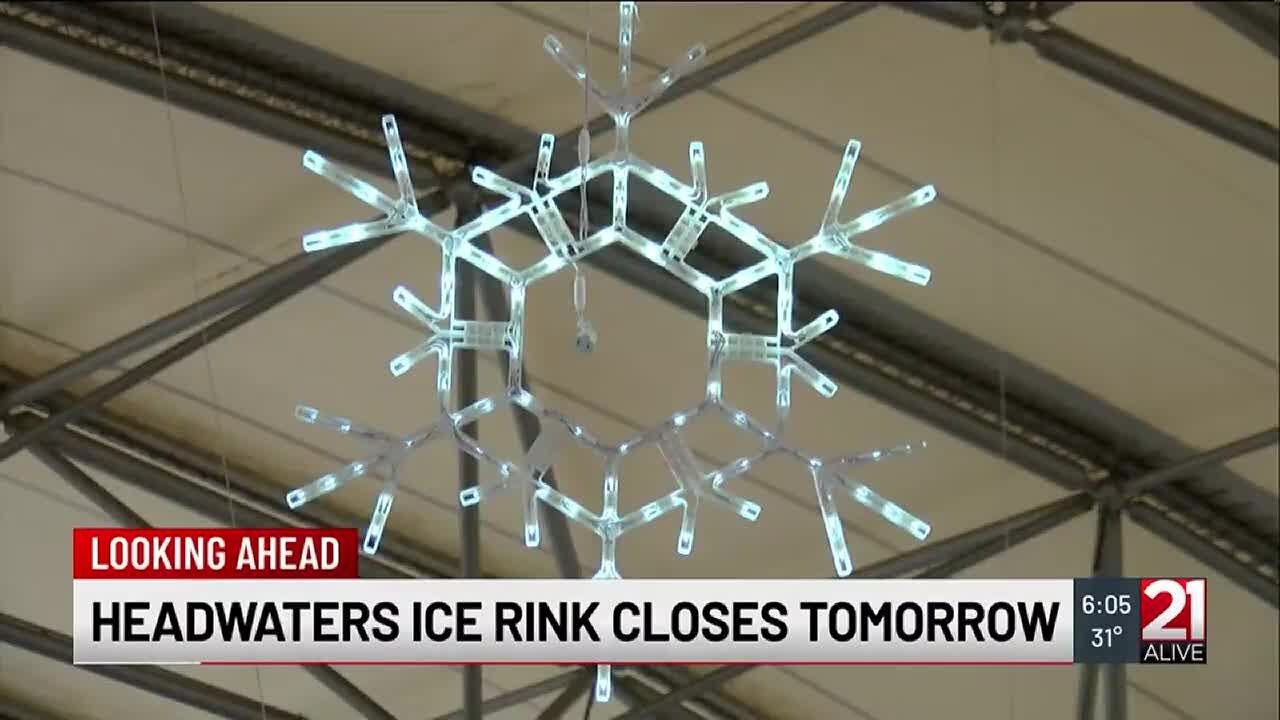 Headwaters Park Ice Rink to close for 2024-25 season Sunday - YouTube