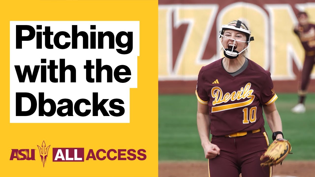 ASU All Access: Sun Devil Softball’s Kenzie Brown throws out first ...
