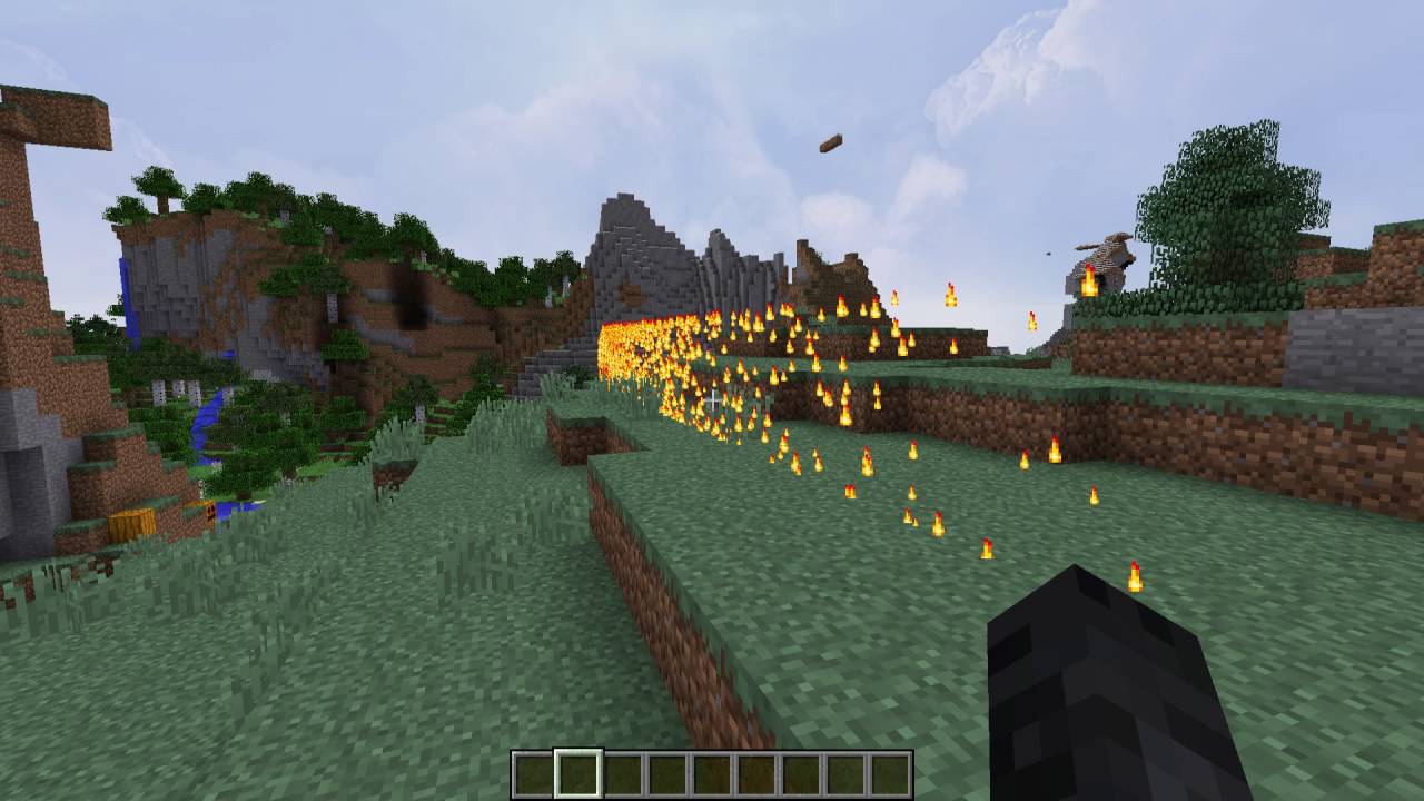 [ProjectKorra] FireCombo ~ FireWheel - YouTube