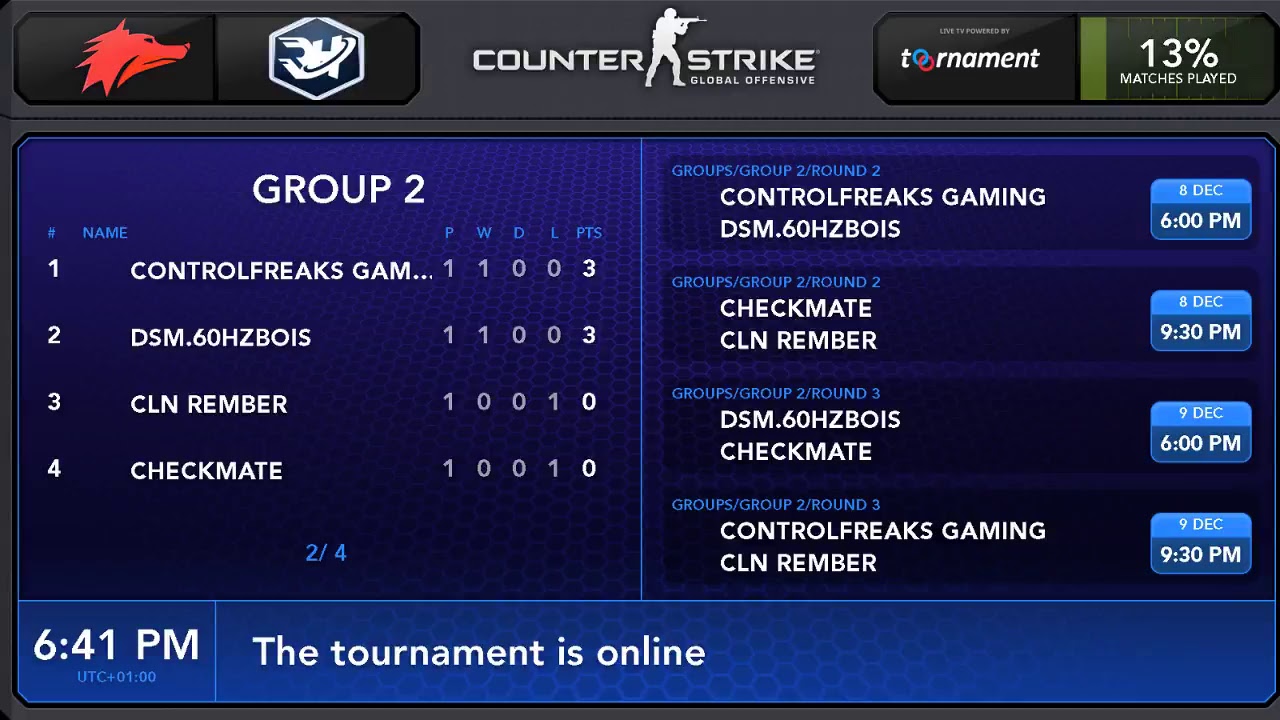 DontStopMe Tournament - Group Stage - DontStopMe G. vs Pew Clan Multig ...