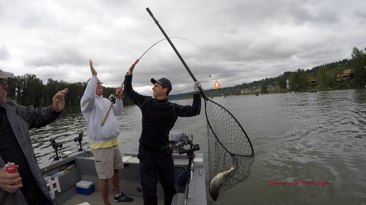 Spring Chinook Salmon Fishing in Portland, Oregon. - YouTube