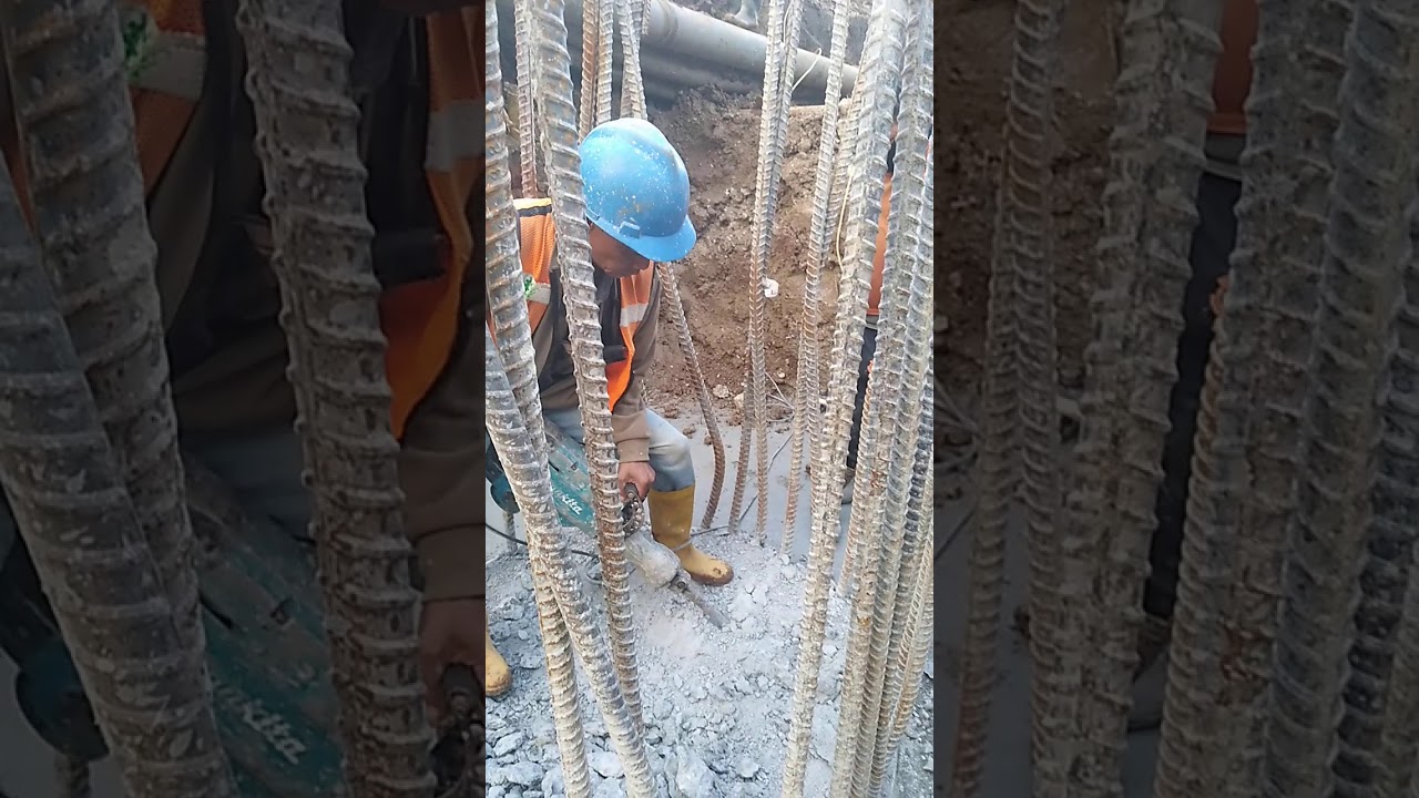 Alat penghancur beton - YouTube
