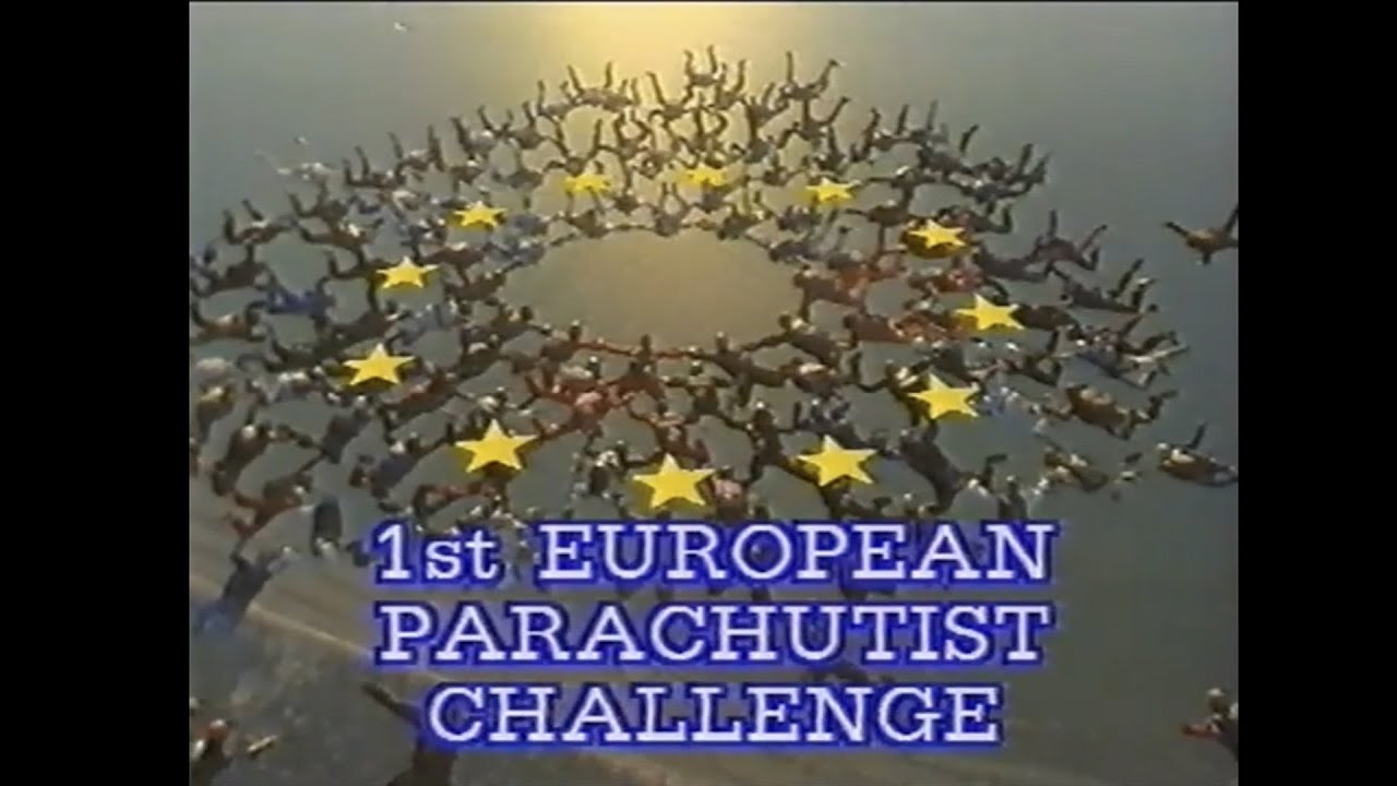 126 Way Skydiving World Record July 1987 - 1st European Parachutist ...