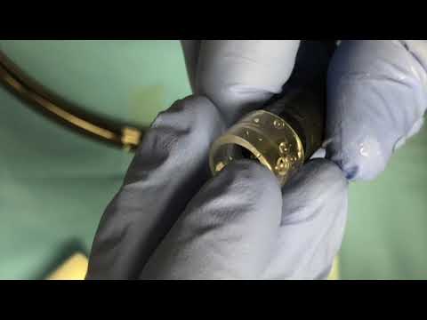 How to fit a cap at the end of an endoscope - YouTube