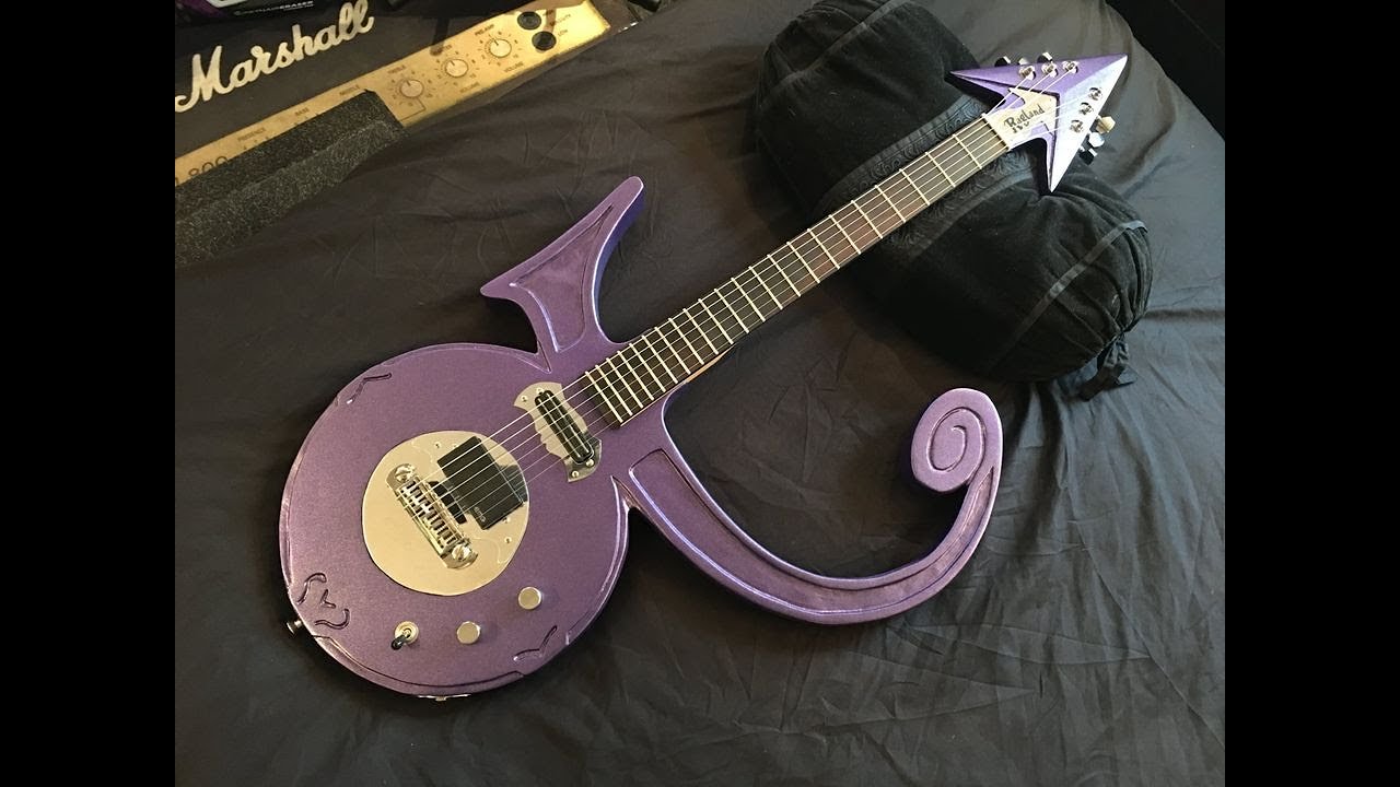 Prince Love Symbol Guitar