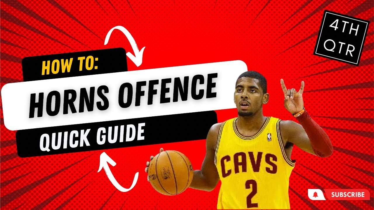 How to: HORNS OFFENCE 🤟🏻🏀 You NEED to run this offence in 2023!!! - YouTube