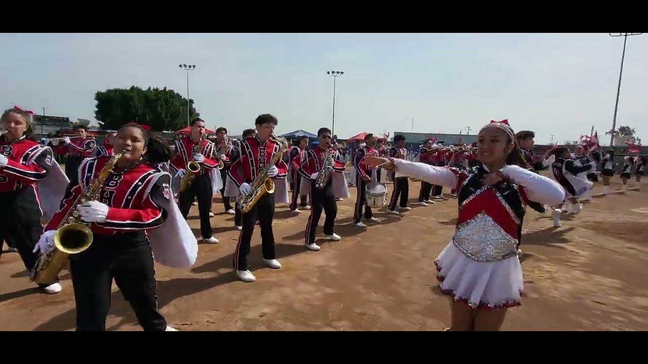 BHS 03-09-2024 Opening Day Wilmington pony Banning High Marching Pilots ...