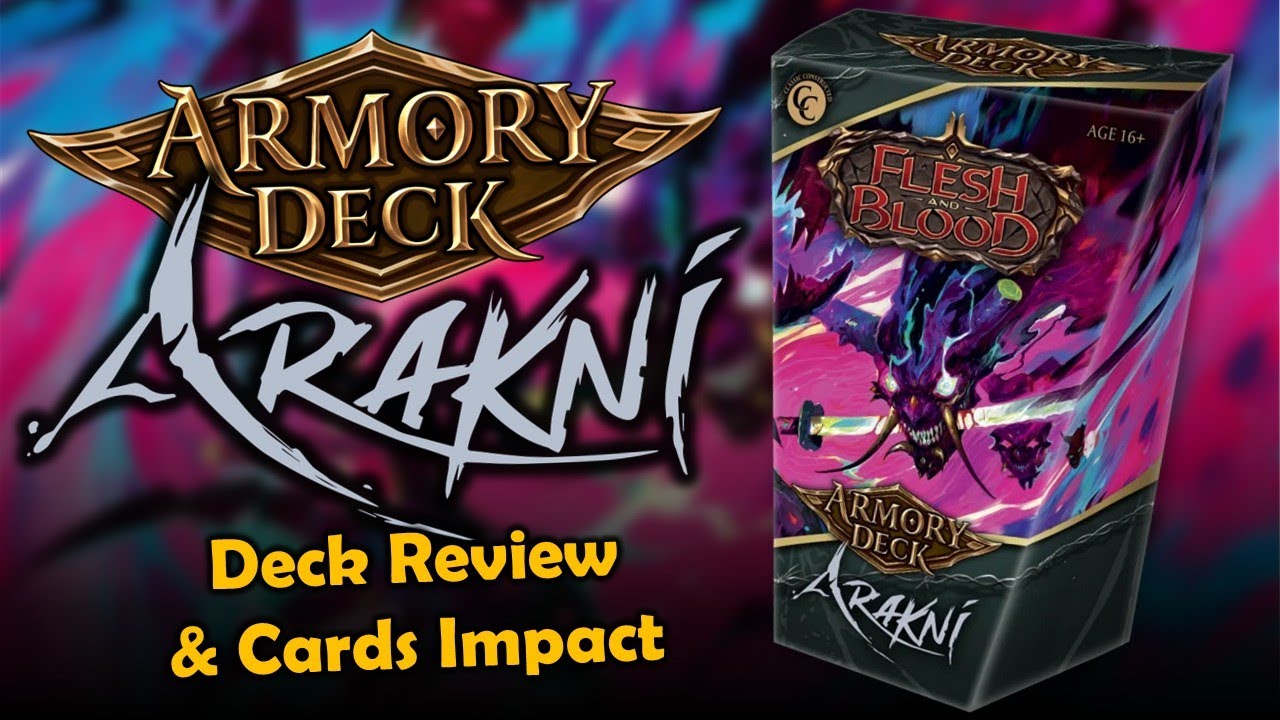Arakni Armory Deck Review & Card Impact | Flesh and Blood TCG | Go ...