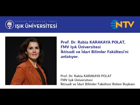 Prof. Dr. Rabia KARAKAYA POLAT, İktisadi ve İdari Bilimler Fakültesi'ni anlatıyor