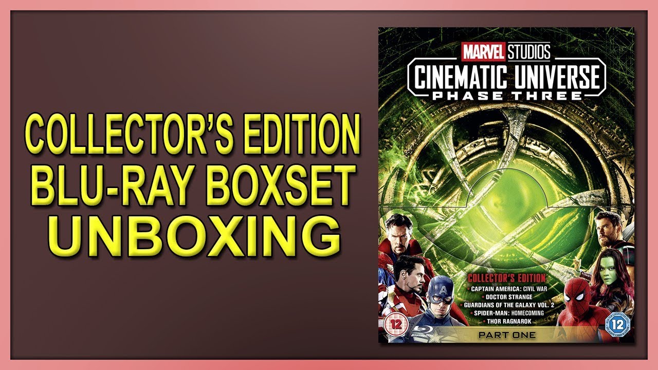 Marvel Studios Cinematic Universe: Phase Three Part One Collector's ...