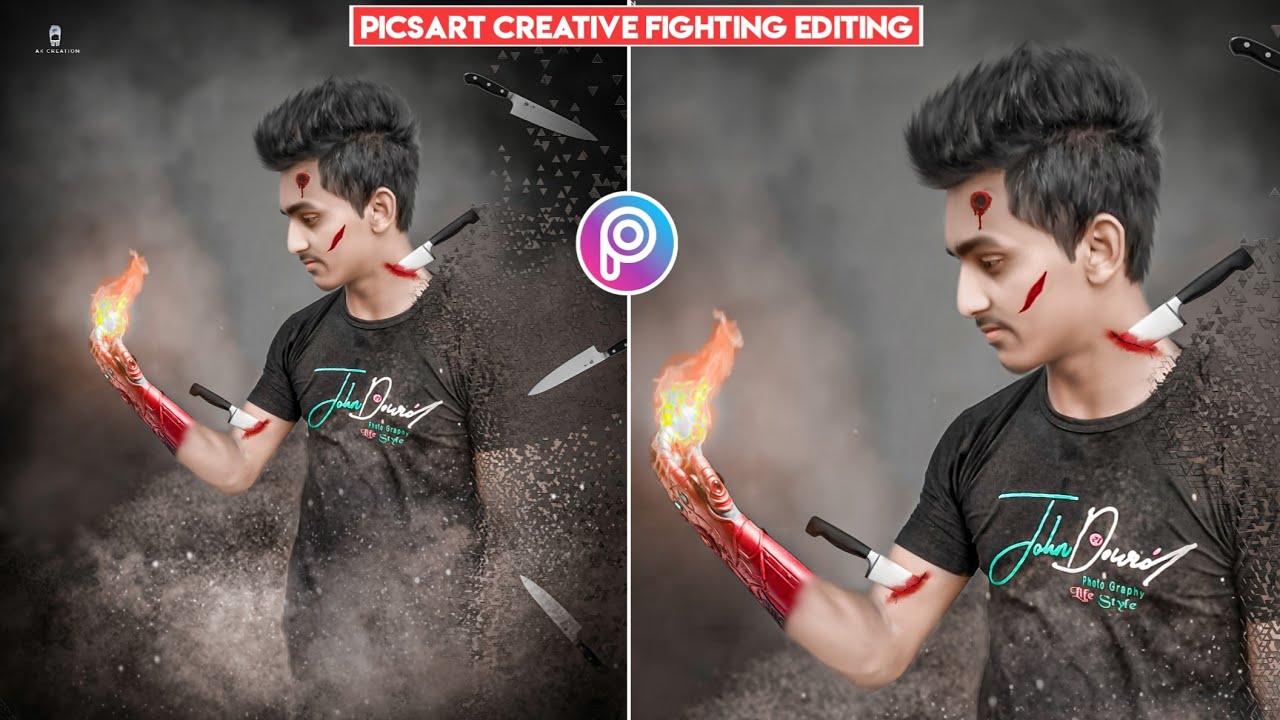 Picsart New Creative Fighting Photo Editing Concept || New Amazing ...