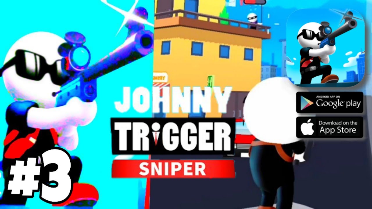 JOHNNY TRIGGER SNIPER Gameplay Walkthrough Part 3- Missions 51-100 (iOS ...