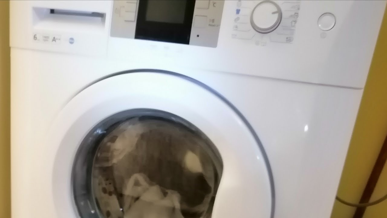 Beko's rinses at daily 50'C(final rinse) - YouTube