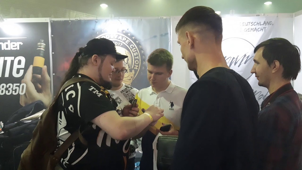 MASKIT Sigaron Moskow Vape Expo 2019 - YouTube