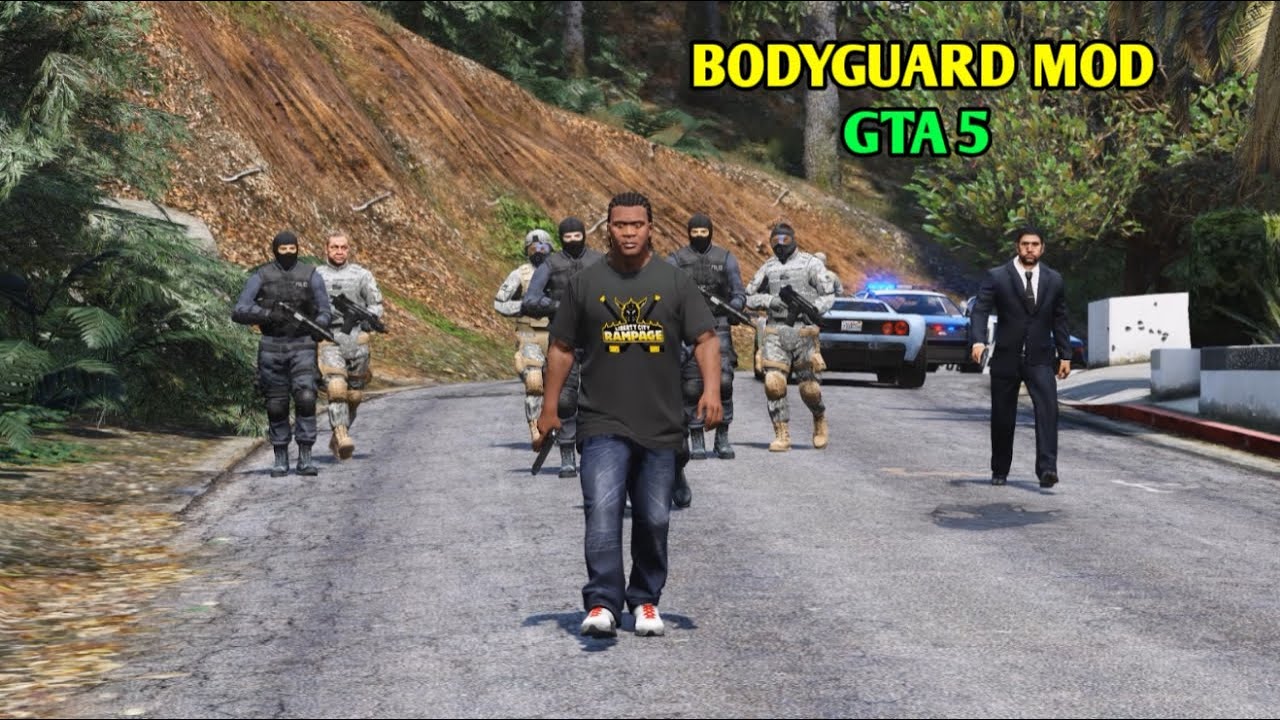 BODYGUARD MOD GTA 5 " HOW TO ADD HIGH END SECURITY OR BODYGUARD MODS ...