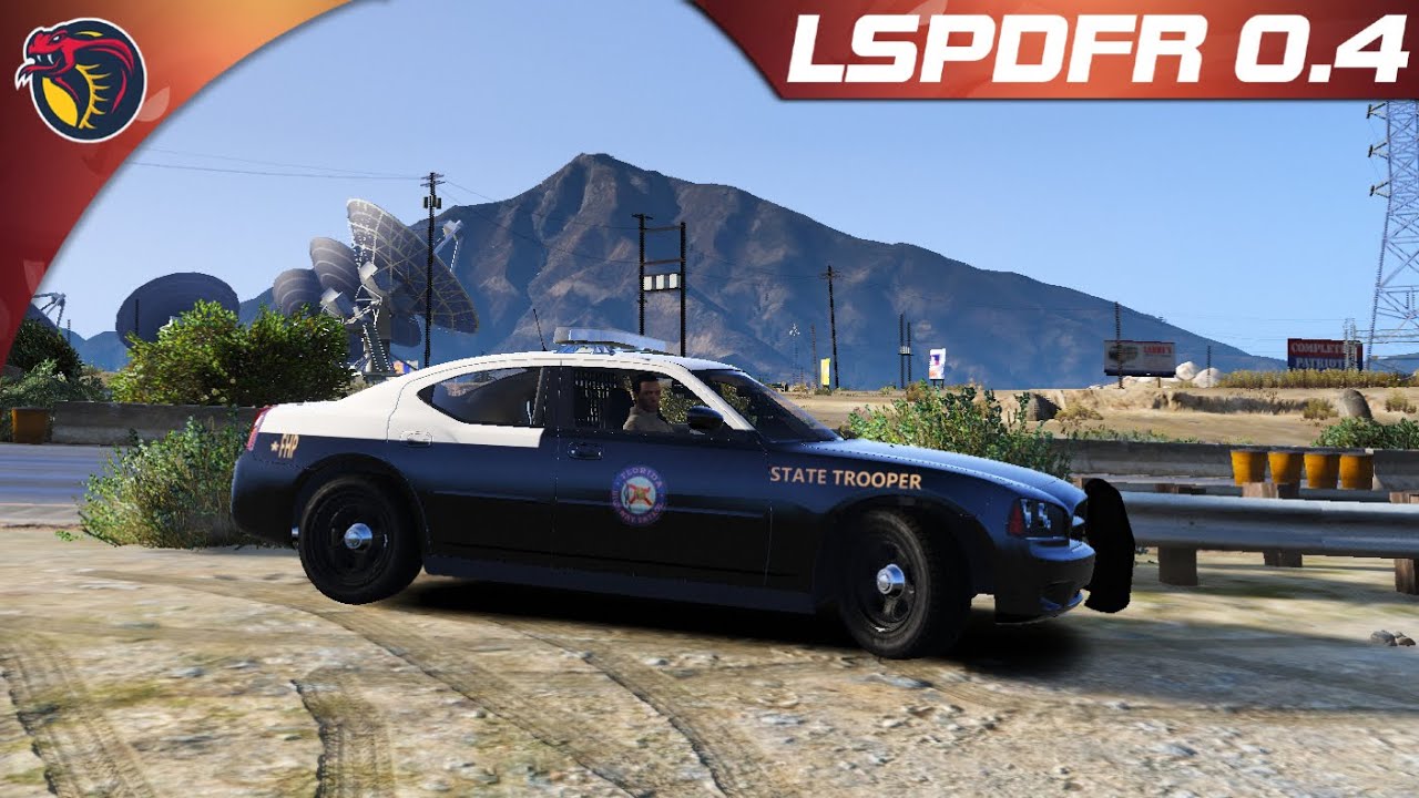 GTAV LSPDFR POLICE MOD #285: Highway Patrol on Route 13 In the County ...