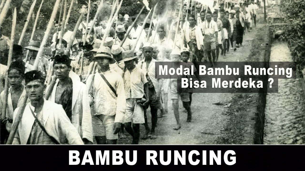 SEBERAPA EFEKTIF PENGGUNAAN BAMBU RUNCING MELAWAN SENJATA MODERN - YouTube