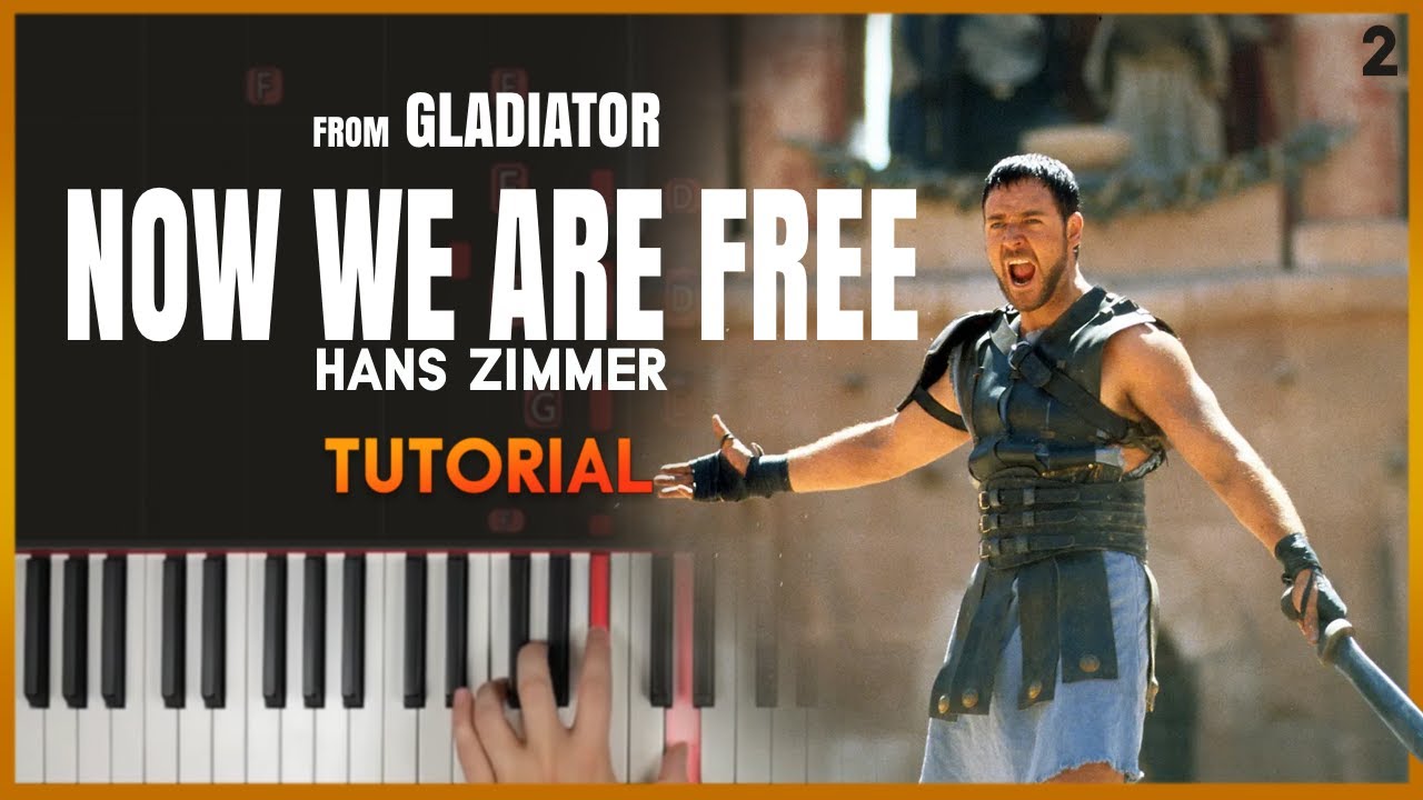 HONOR HIM (Now We Are Free) from 'Gladiator' by Hans Zimmer | Piano Tutorial (Part 1) - YouTube