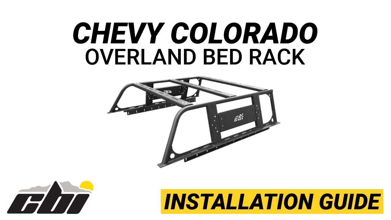 CBI Install: Colorado Overland Bed Rack - YouTube