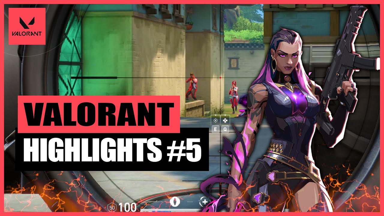 Valorant Highlights #5 - Learning VANDAL & OPERATOR as a BRONZE player ...
