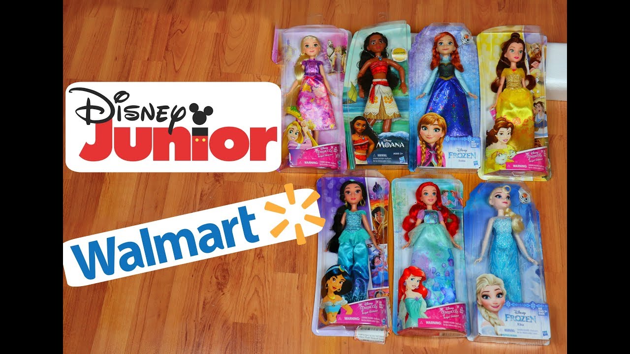 Unboxing Disney Princess Dolls From Walmart! - YouTube