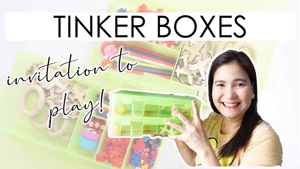 Tinker Boxes Invitation to Play: Play-based Activities for Kids - YouTube