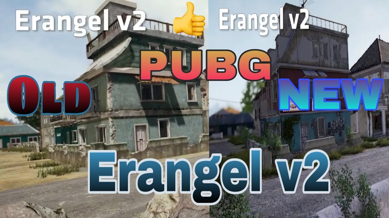 Pubg Mobile New Map🗺️ Erangel v2 😎 - YouTube