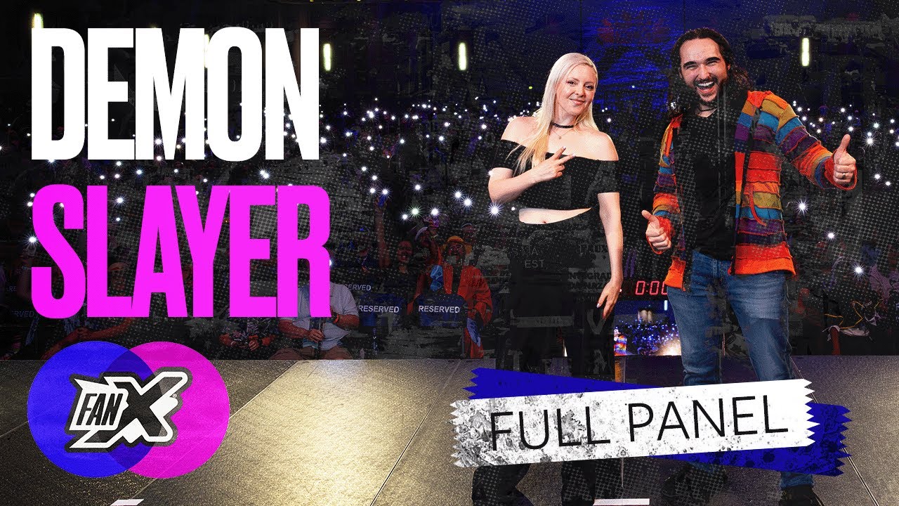 BEHIND THE BLADE! Demon Slayer Voice Actors Panel at FanX 2025 (Kanao ...