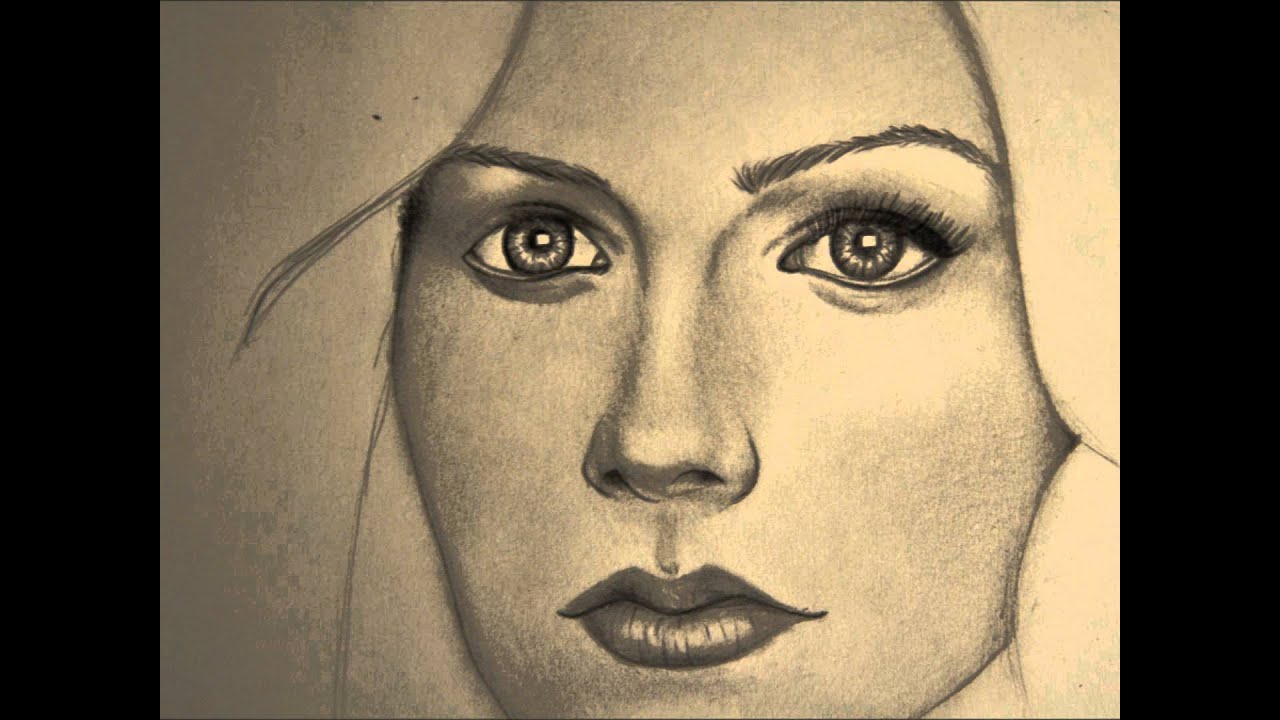 How I drew Avril Lavigne (step by step) - YouTube