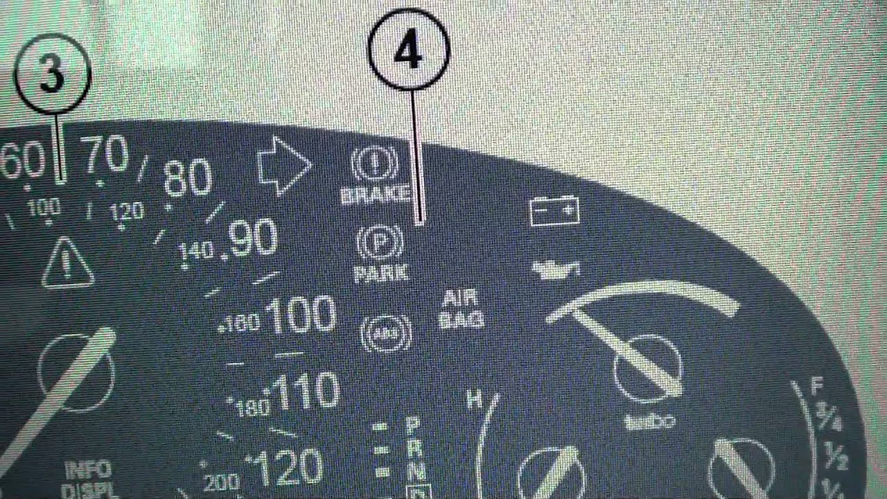 Saab 9-5 Mk1 Airbag Warning Light - How To Turn Off & Fix It Here - YouTube